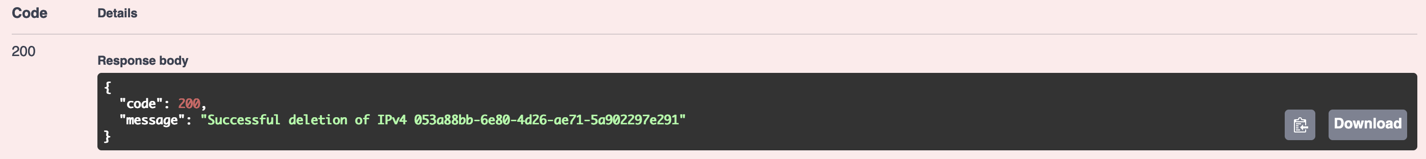 Remove Ipv4 Addresses 