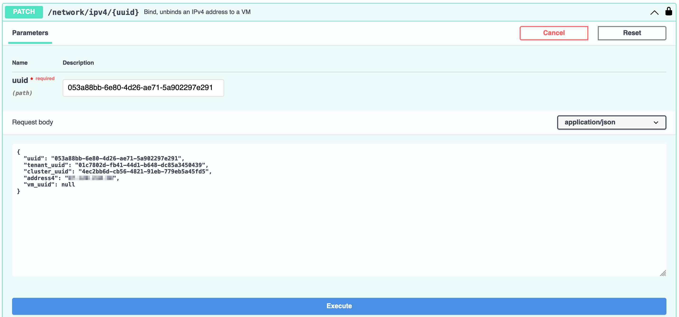 Unbind IPv4 addresses